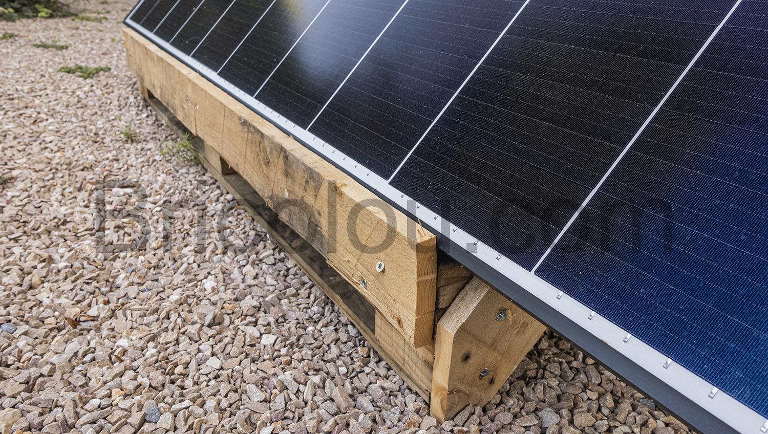 Support palette panneaux solaire en Autoconsommation - Bricolou, testés ...