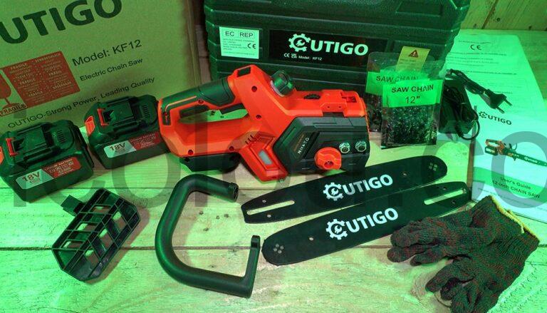 OUTIGO Tronçonneuse électrique batterie sans fil KF12